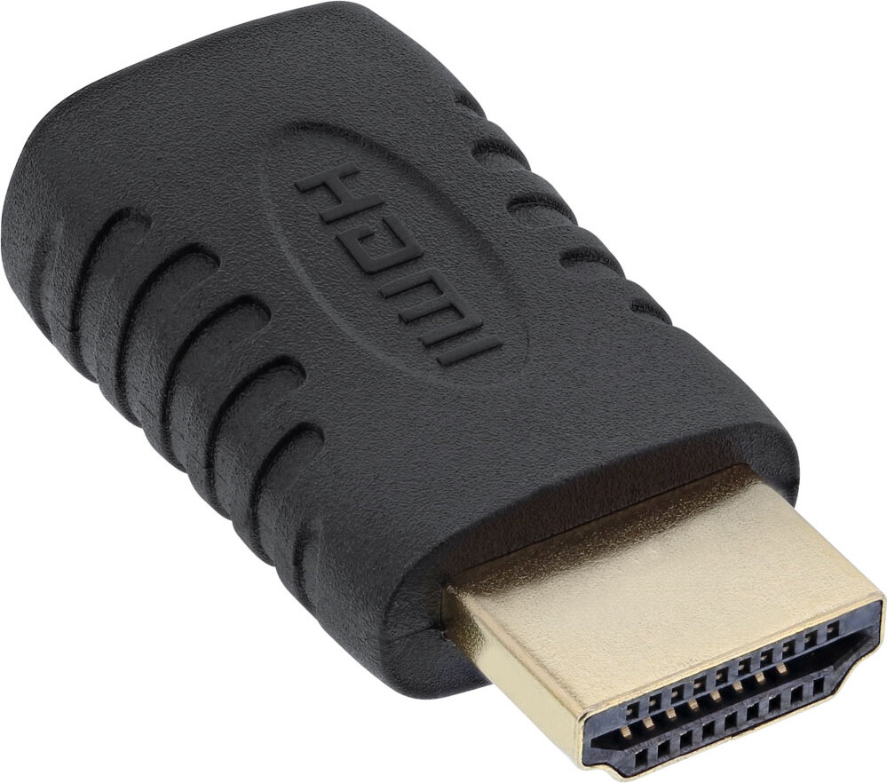 InLine® 17691G Adattatore HDMI, da spina HDMI A a presa