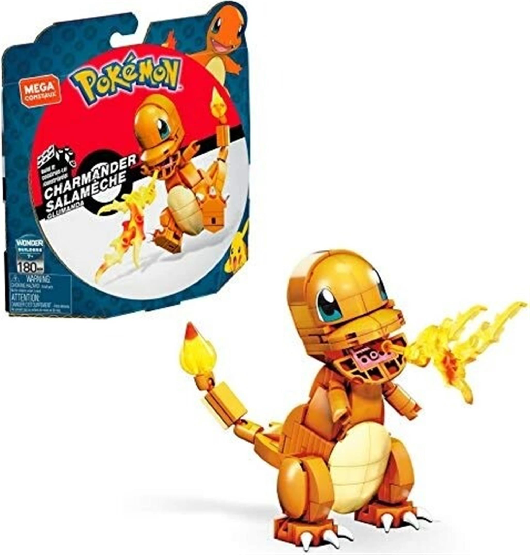 MATTEL MEGA CONSTRUX Pokémon Charman. d/built.GKY96