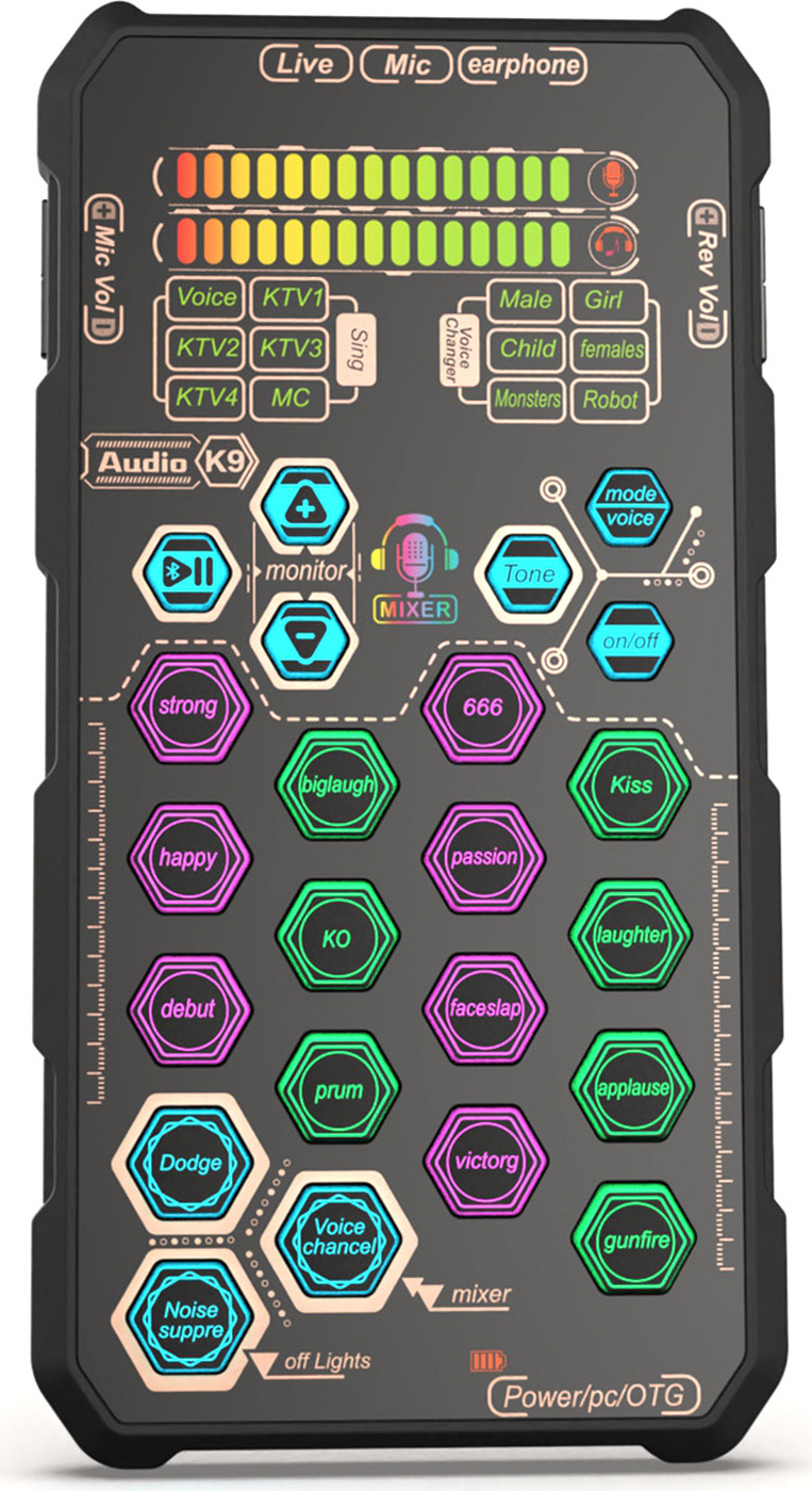 K9 Handheld Live Soundkarte Sound Board Set | Kaufland.de