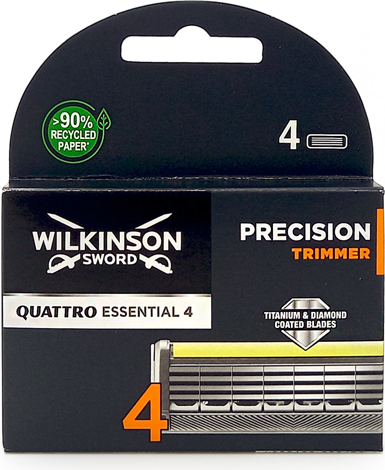 Lamette Wilkinson Quattro Essential 4 Precision Trimmer,