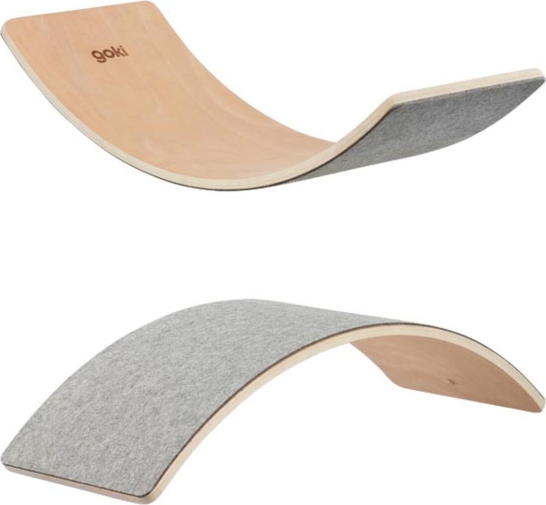 GOKI Balance Board Wave aus Holz mit Filz | Kaufland.de