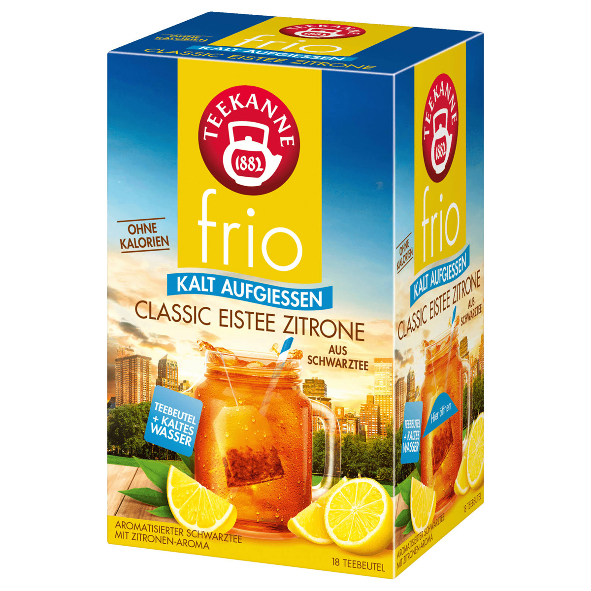Teekanne frio Classic ľadový čaj citrón bez kalórií z