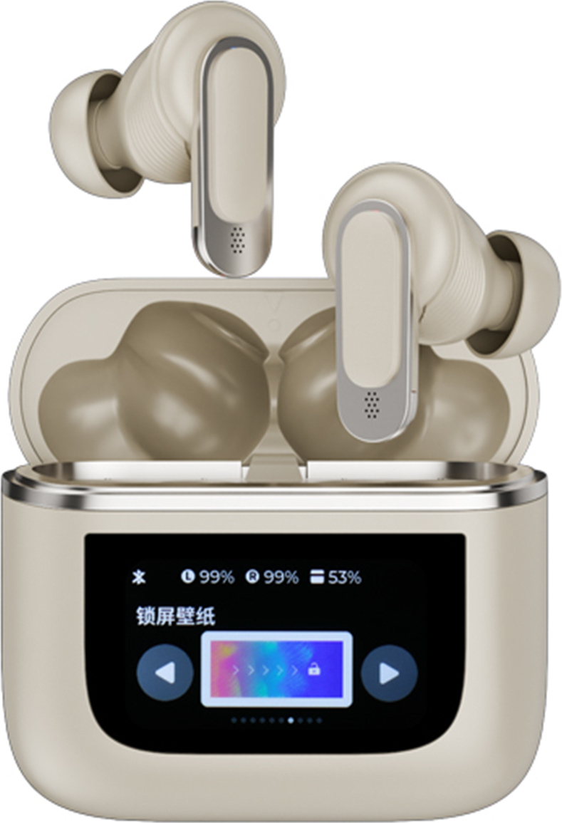 Écouteurs sans fil V8 Bluetooth 5.3 ANC Or