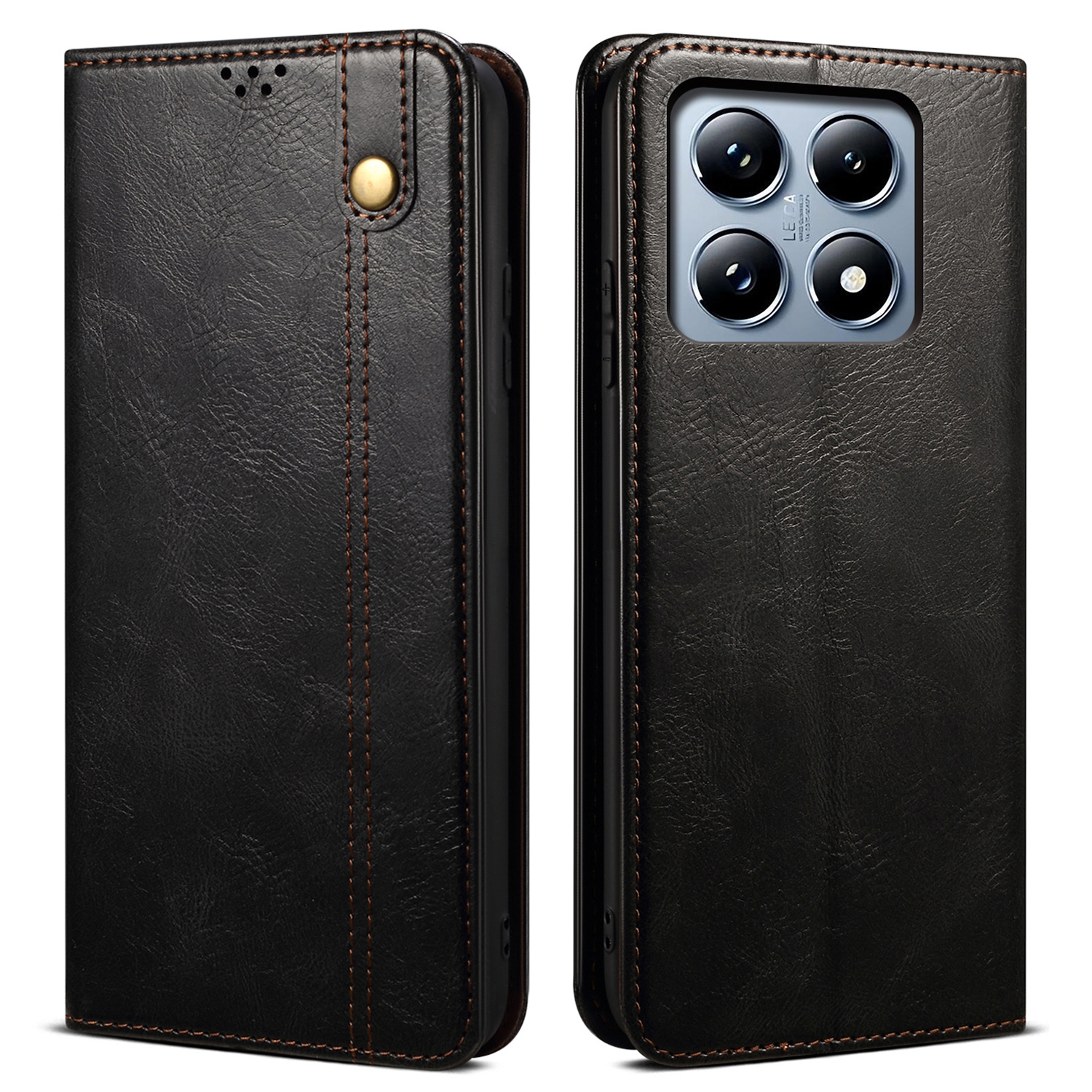 Etui pour Xiaomi 14T Pro étui en cuir avec fonction stand