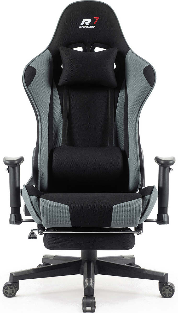 SRACER Stoff-Gaming Stuhl SRACER R7, Racingstuhl bis 130