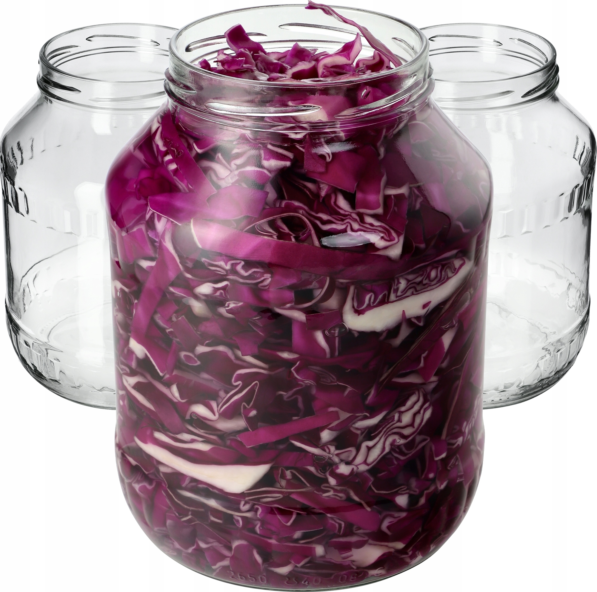 KADAX Vasi per conserve "Albi" 2,5L 12 pezzi