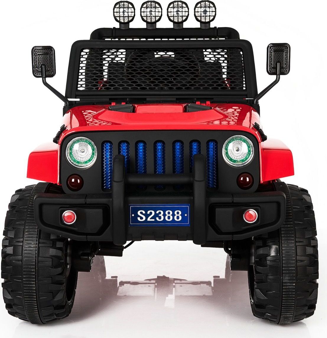 Jeep 4x4 électrique 12V pour enfants avec télécommande