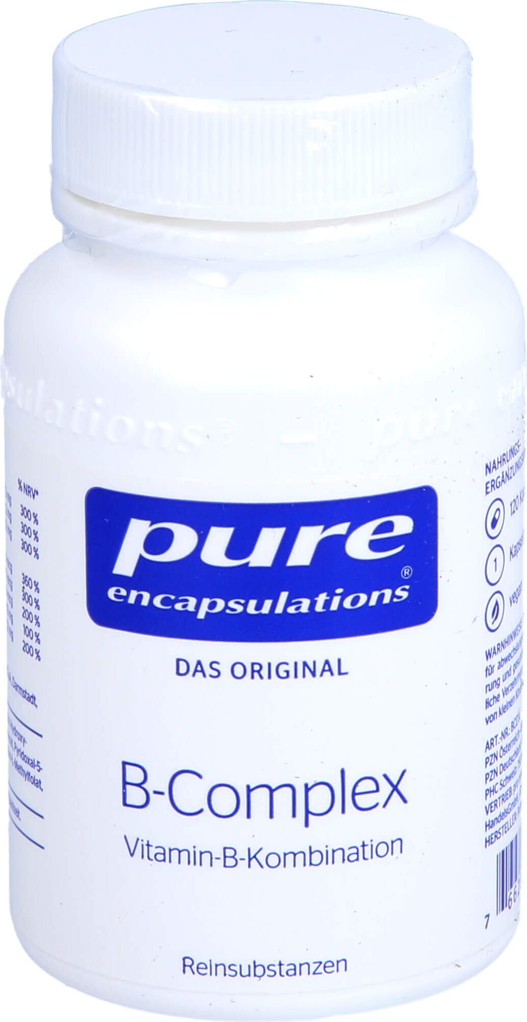 Pure Encapsulations B-Complex Capsules 120pcs