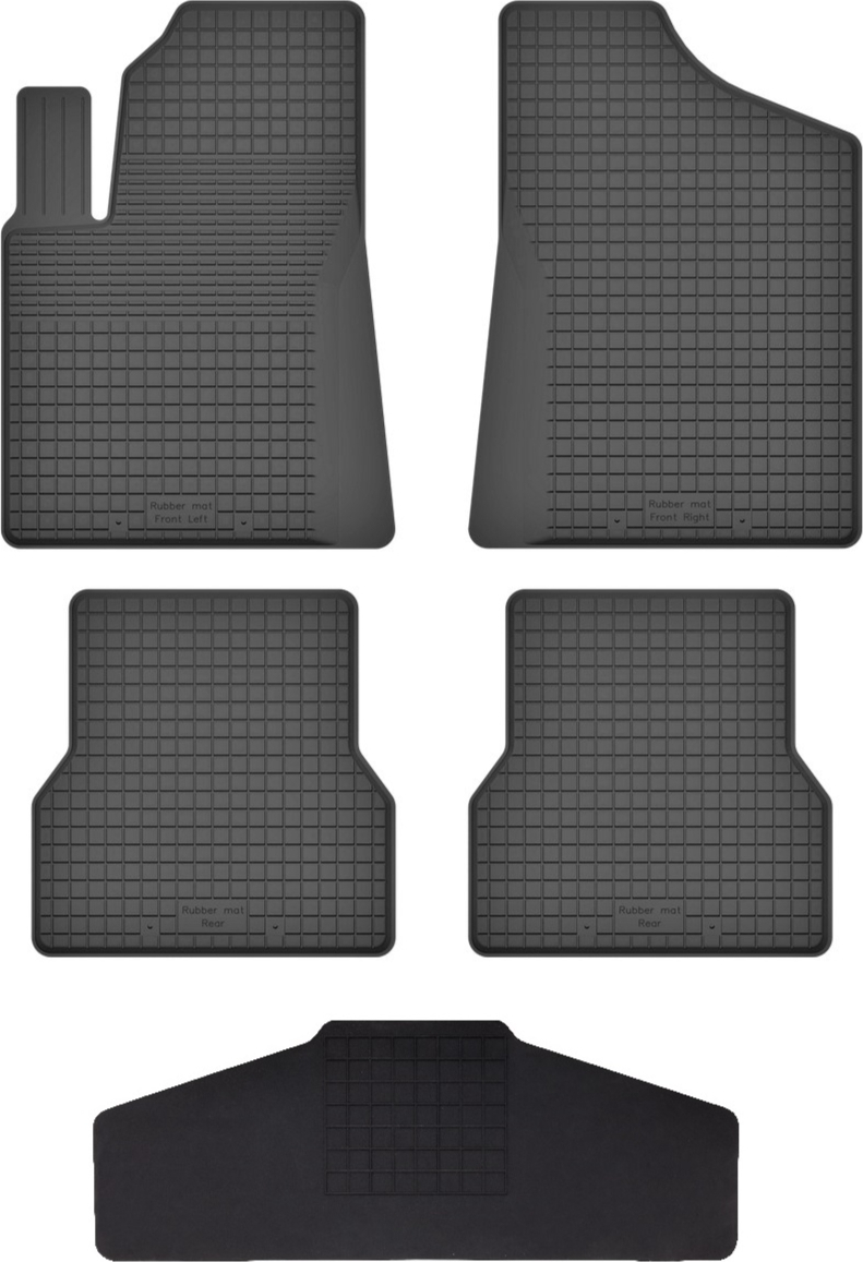 Gummi Fußmatten Set Für: Opel Corsa F (2019-) Gummimatten