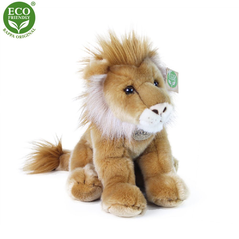 Plyšový lev 30 cm ECO-FRIENDLY (8590687211490)