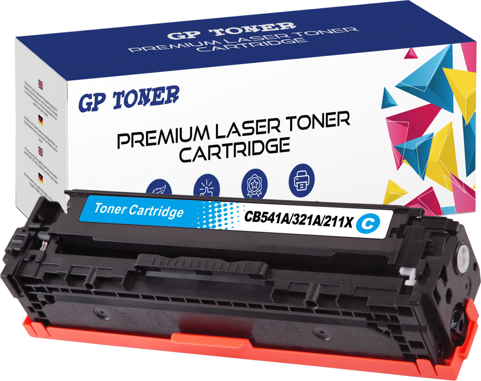XXL TONER pro HP Color LaserJet CP1215 CP1515N CP1518NI