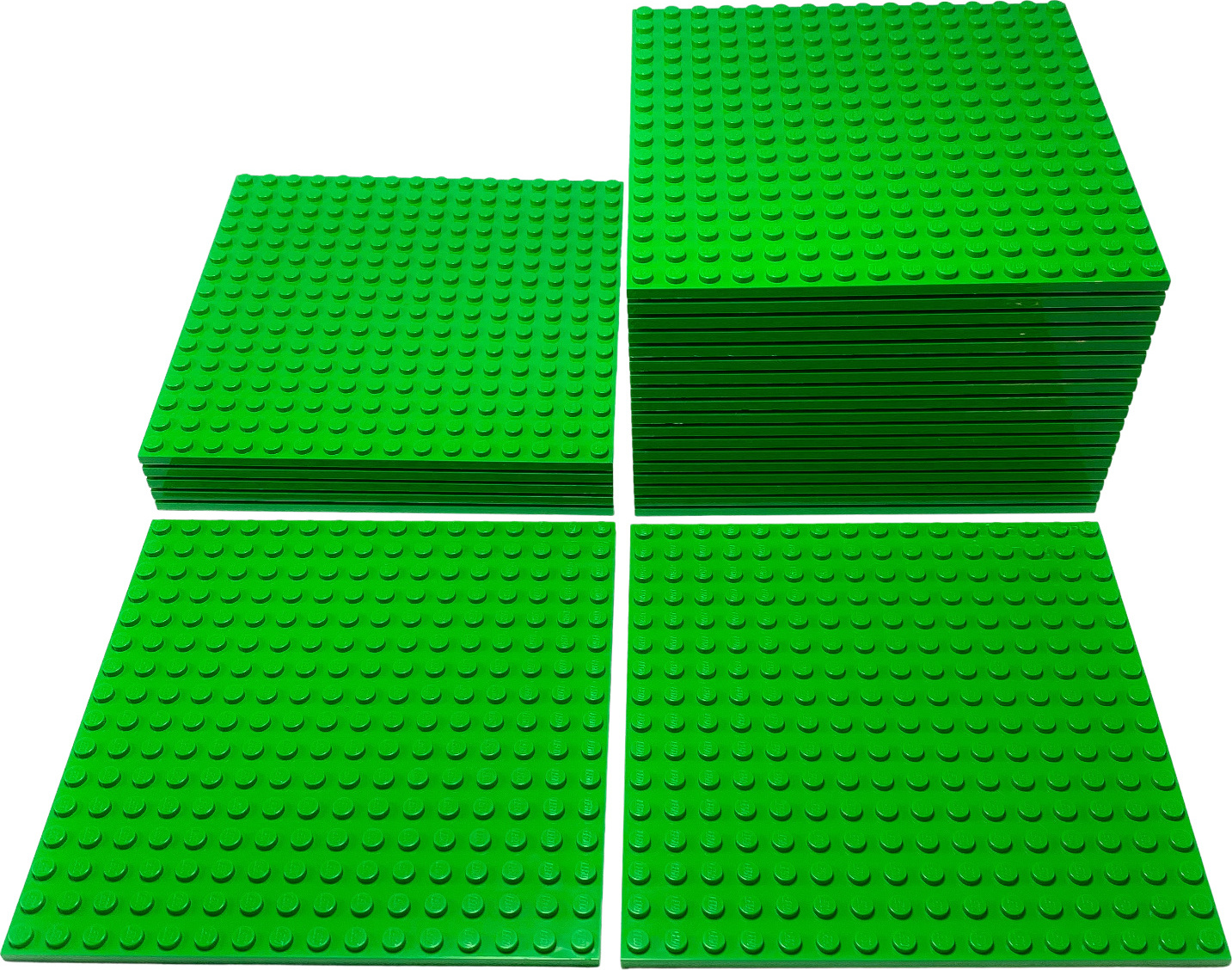 LEGO® 16x16 Platten Bauplatten Hellgrün | Kaufland.de