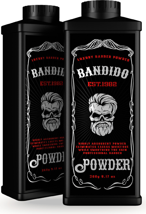 Bandido Barber Talk Powder Friseur Talkum Puder 250g Puder