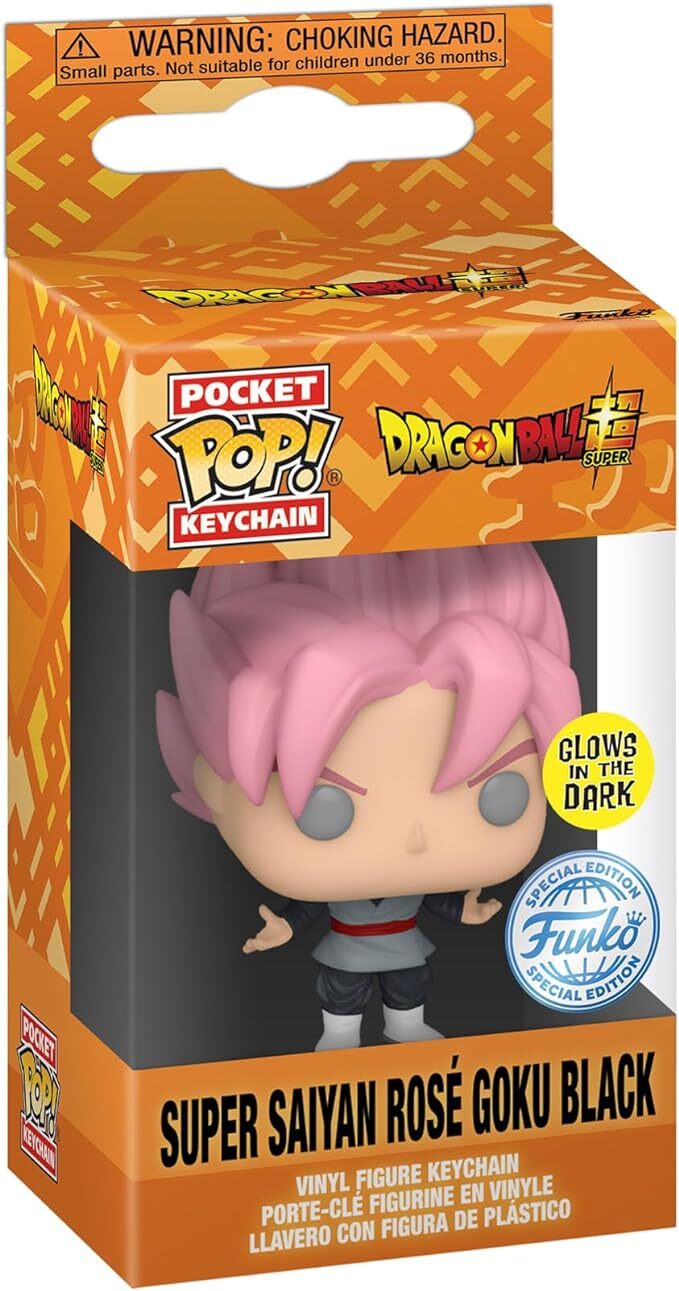 Funko Pocket POP Keychain - Goku Black Super Saiyan Rose z