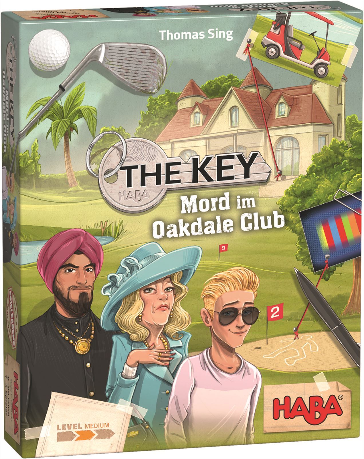 HABA 305610 - The Key – Mord im Oakdale Club,