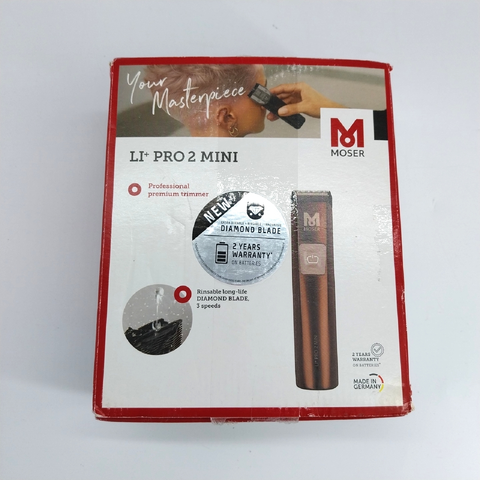 Moser Profiline Moser LI+PRO2 MINI - Braun - 0,4 mm - 3,2