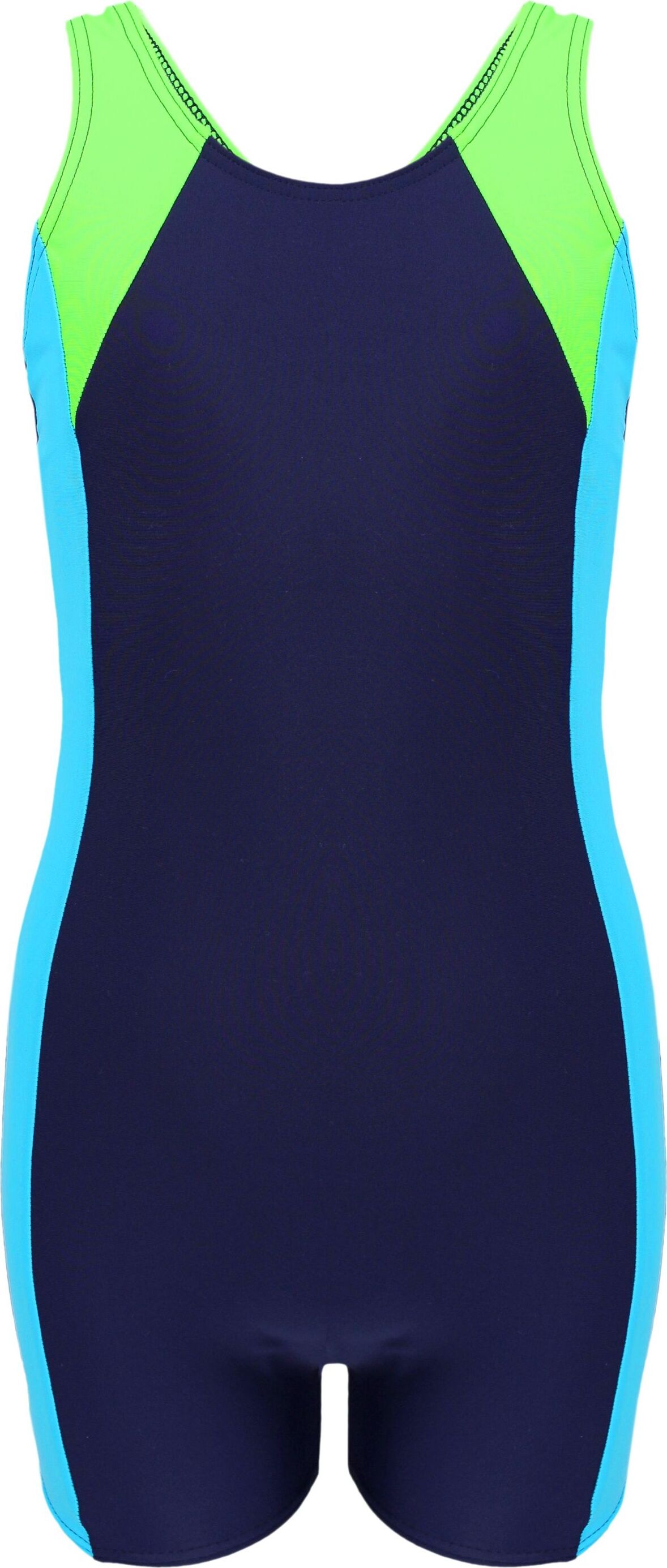 Aquarti Mädchen Badeanzug mit Bein Ringerrücken, Farbe: