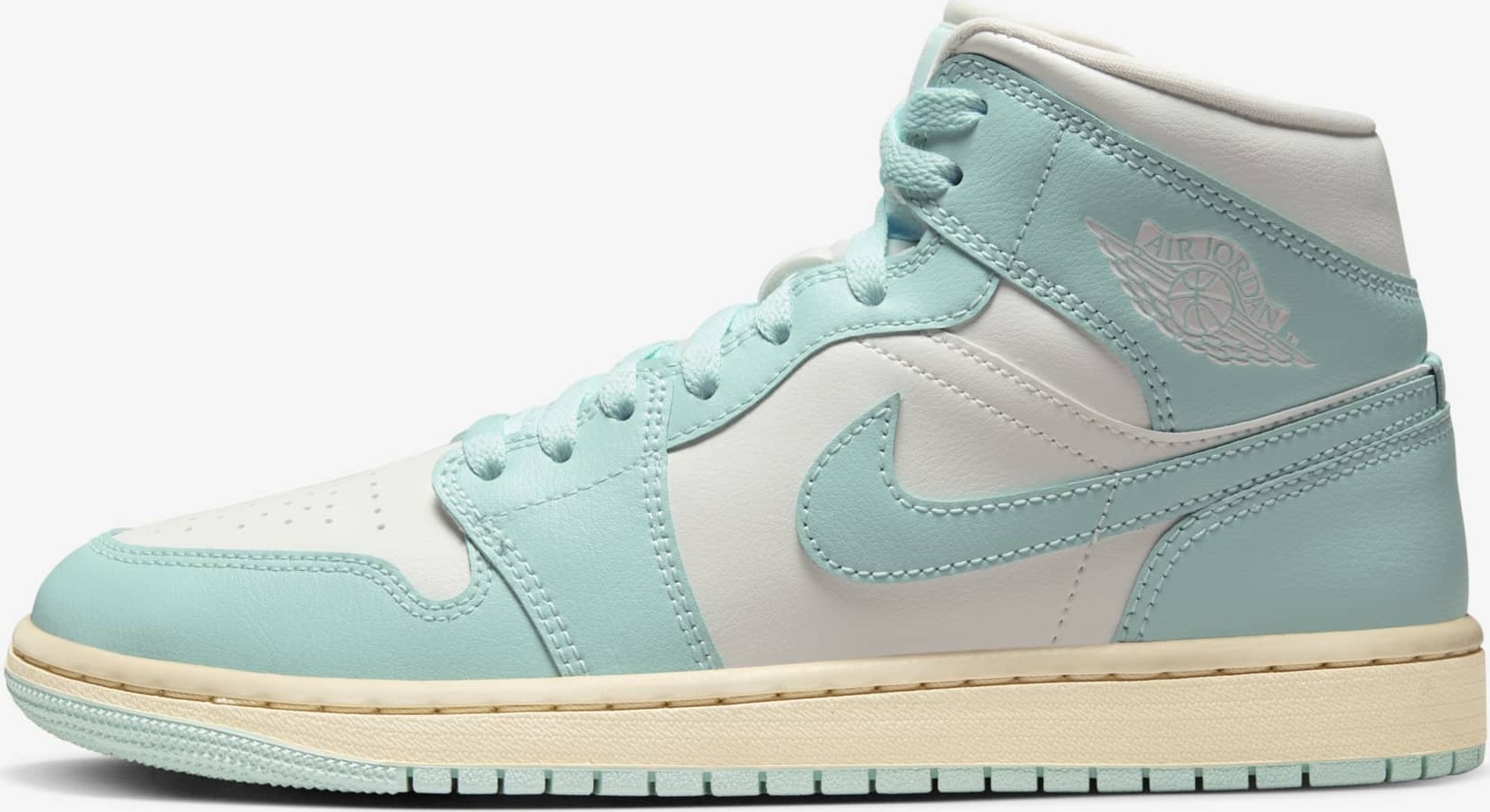Nike Air Jordan 1 Mid "Light Dew" Blau, | Kaufland.at