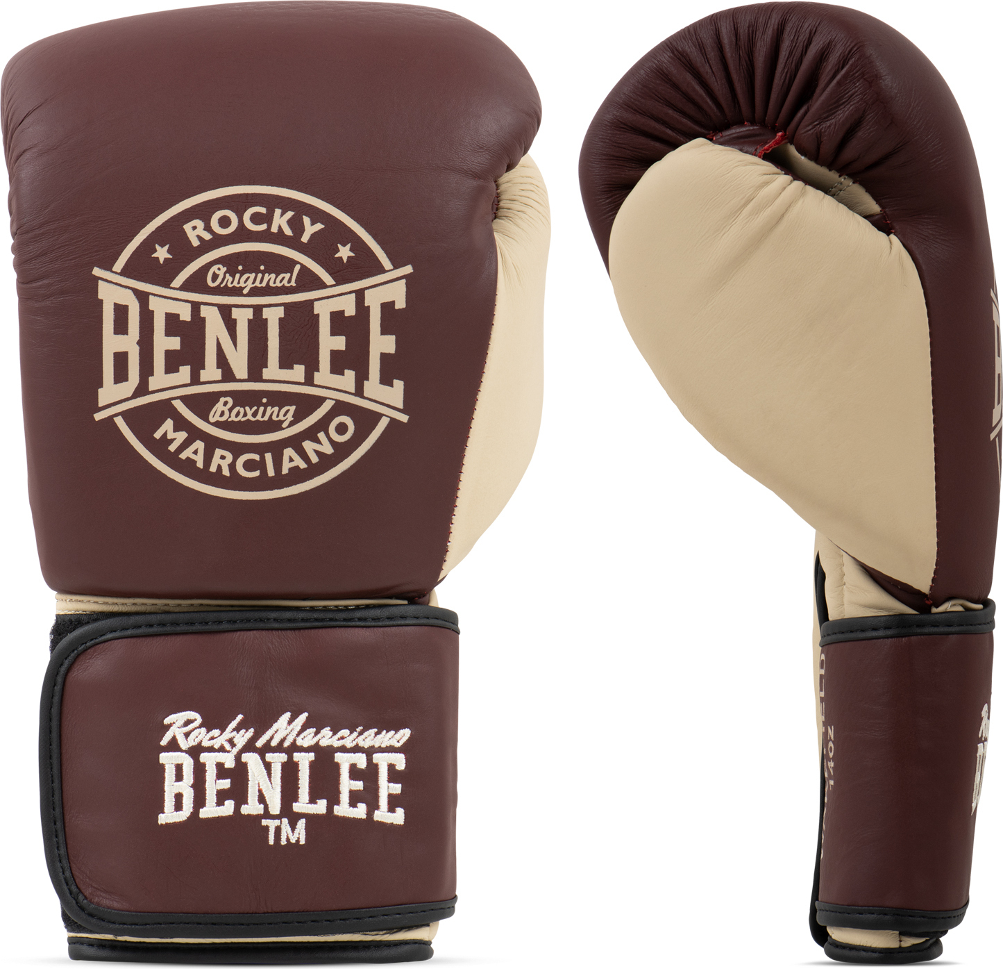 Guanti da boxe in pelle WAKEFIELD Wine 16 oz BENLEE