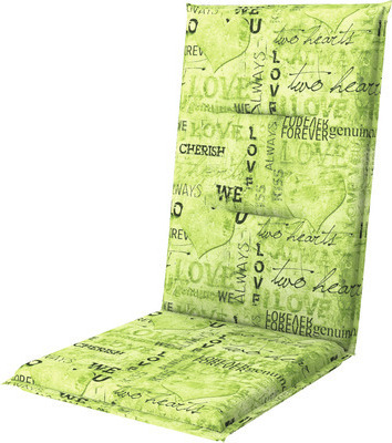 Stuhlauflage 118 x 48 x 5 cm 50 % Baumwolle, 50 % Polyester