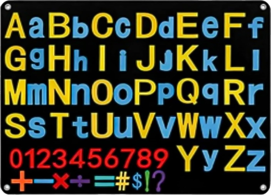 Plstená tabuľa pre deti FELTLAND Škola