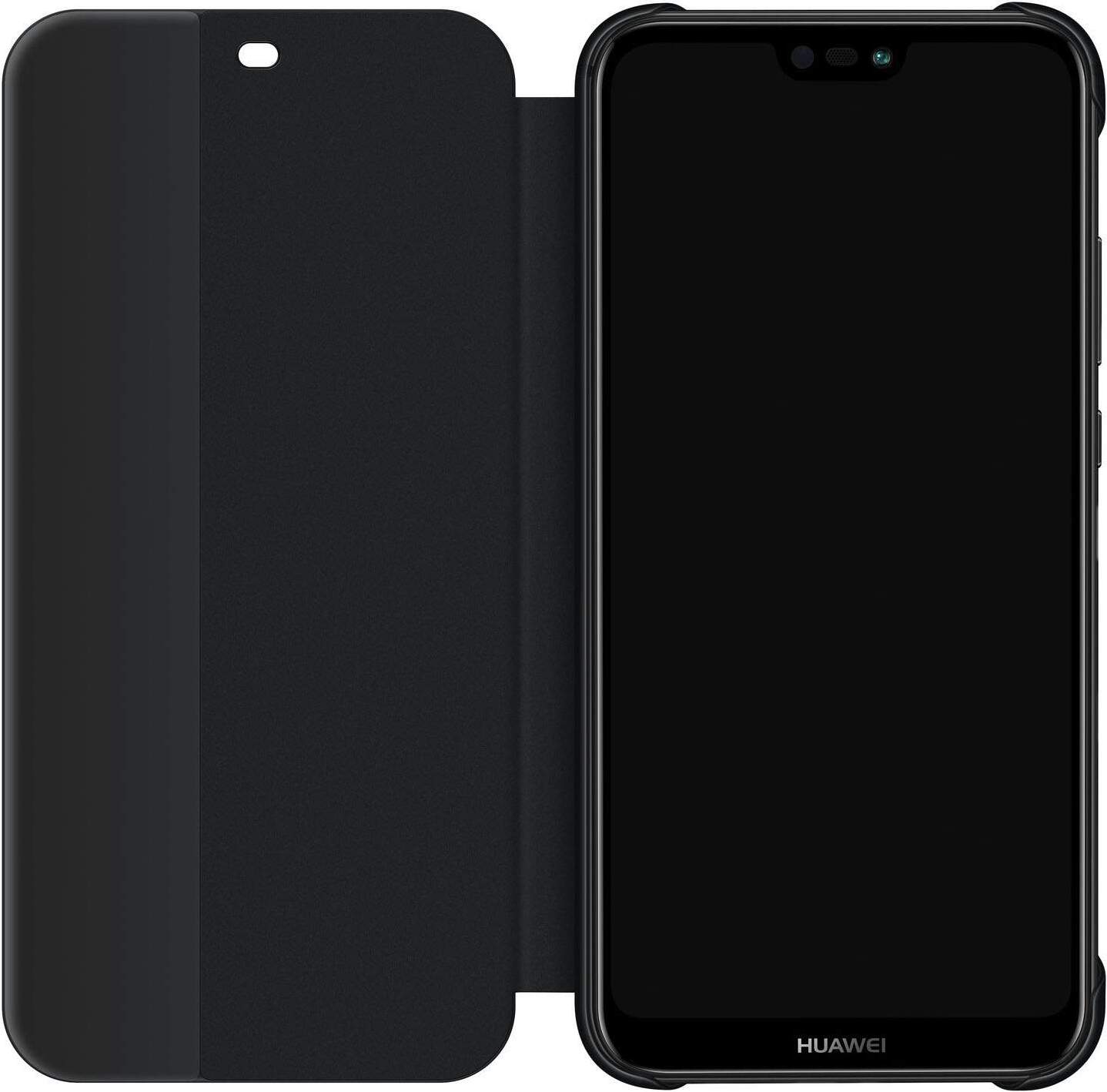 Huawei - Smart View Flip Hardcover - Huawei P20 Lite - Nero