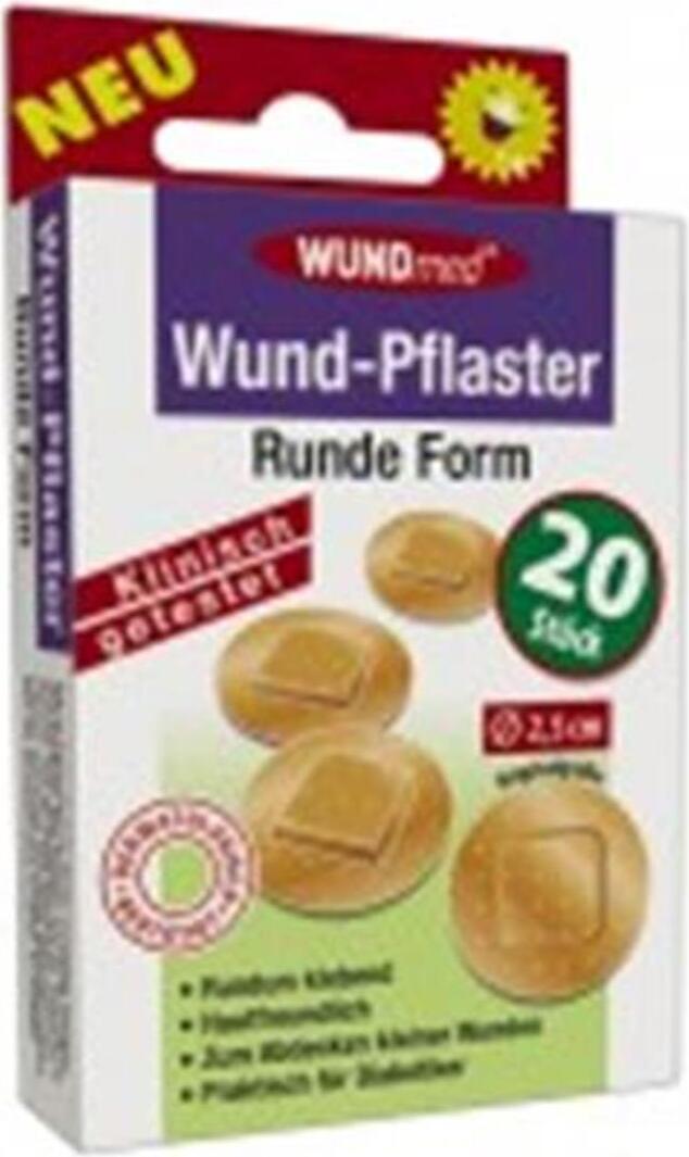 WUNDmed plaster na rany okrągły w kolorze | Kaufland.pl