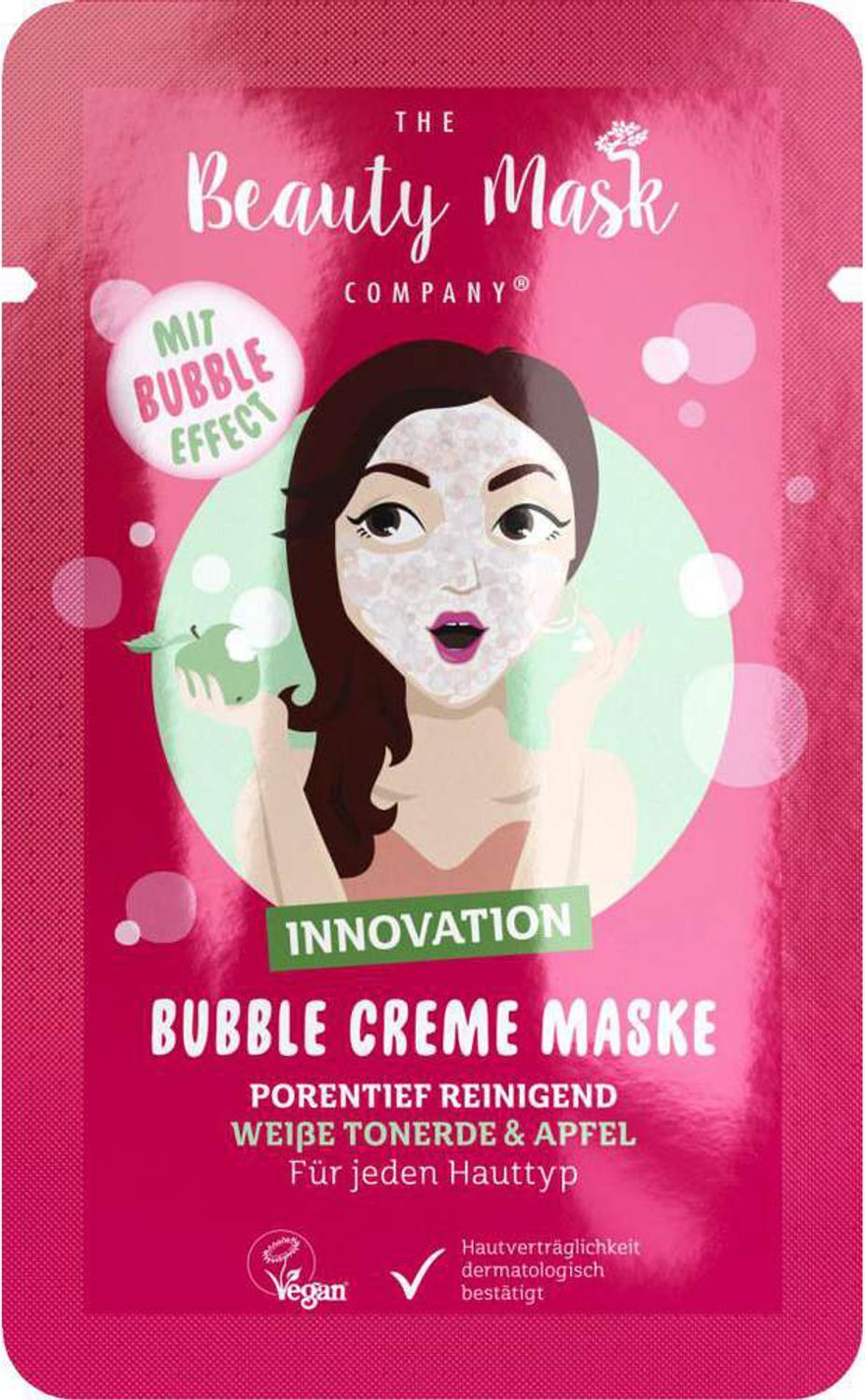 The Beauty Mask, Bubble, Maska, biała glinka | Kaufland.pl