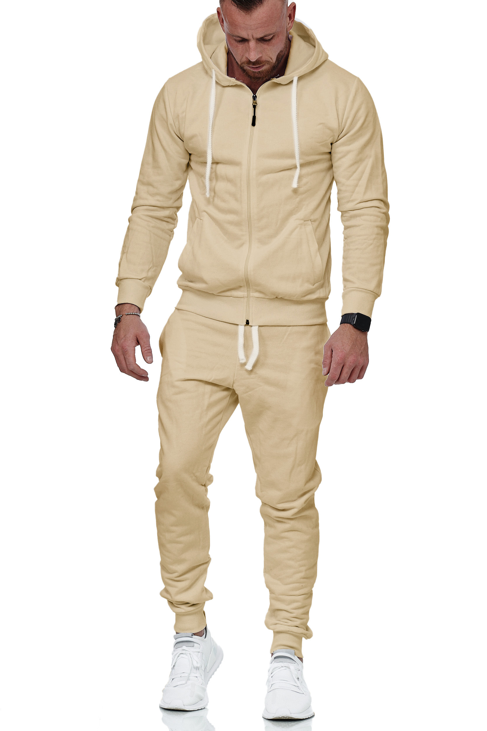 Herren Jogginganzug einfarbig 100% BW 586 | Kaufland.de
