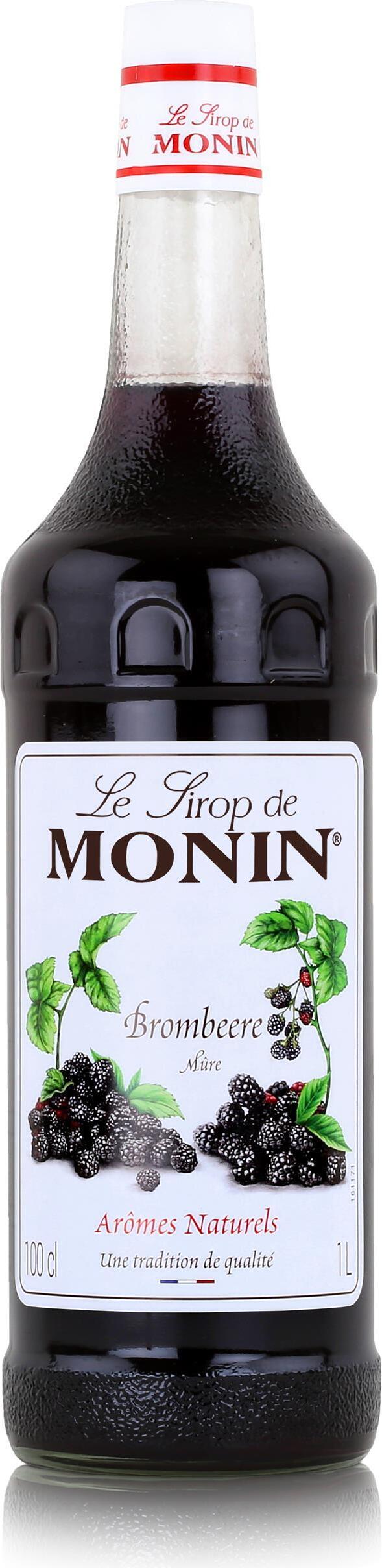 Monin Sirup Brombeere 1L - Cocktails Milchshakes