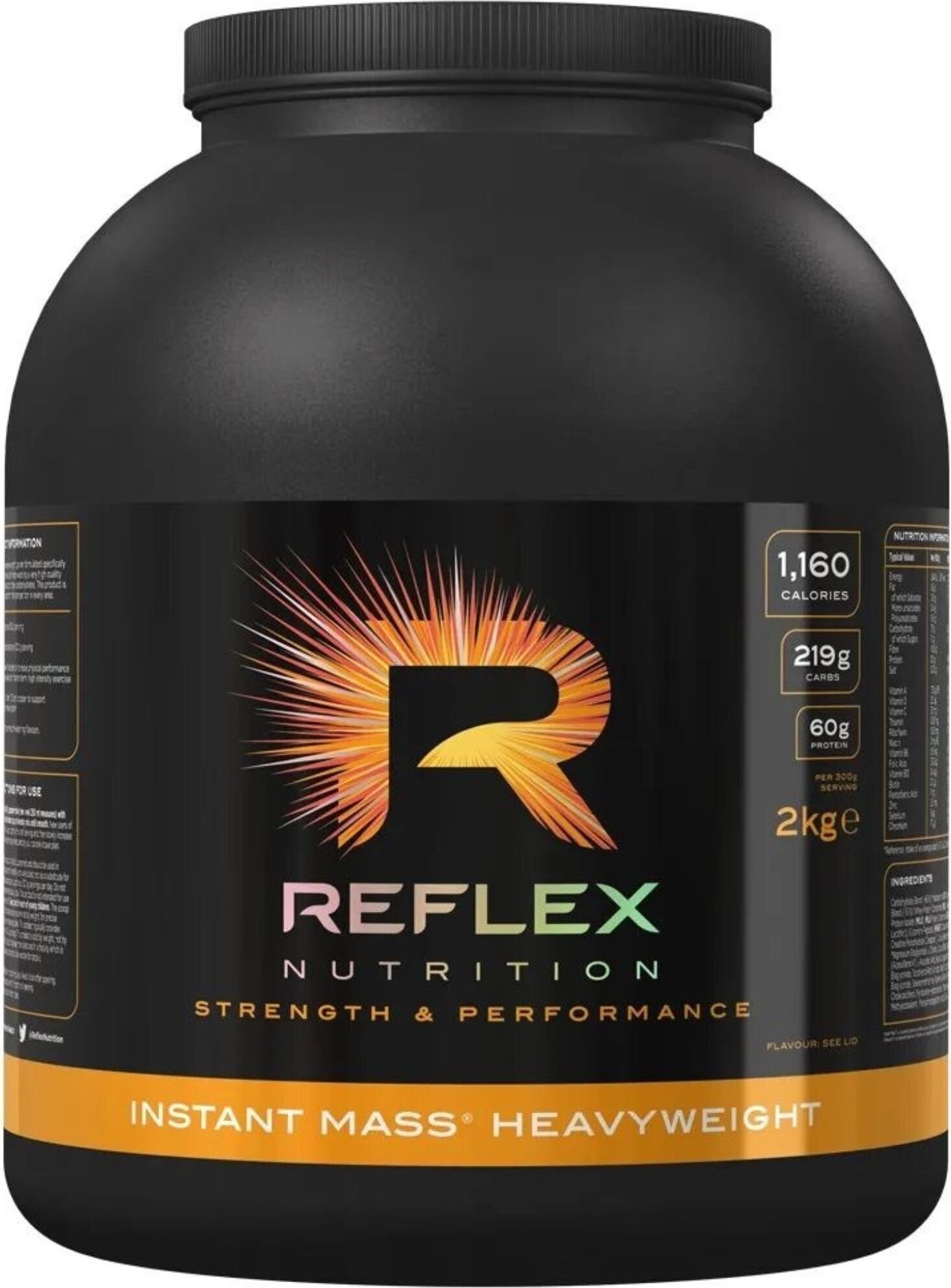 Reflex Nutrition Instant Mass Heavyweight (2kg) Chocolate