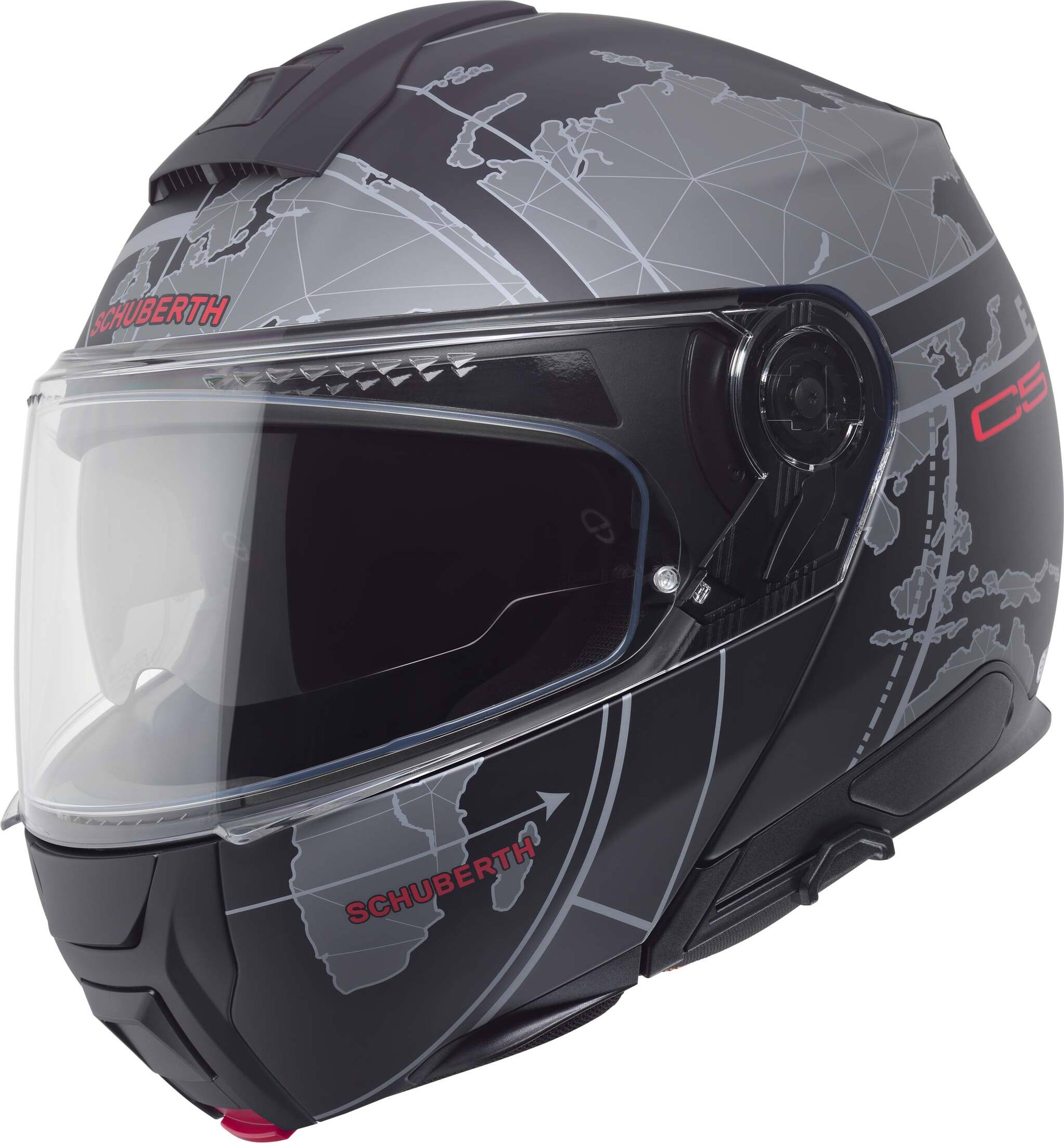 Schuberth C5 Globe Modularhelm Schwarz,Grau L | Kaufland.de