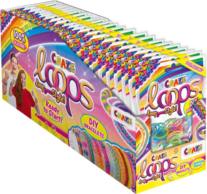 CRAZE LOOPS Folienpack 100 Stück sortiert | Kaufland.de