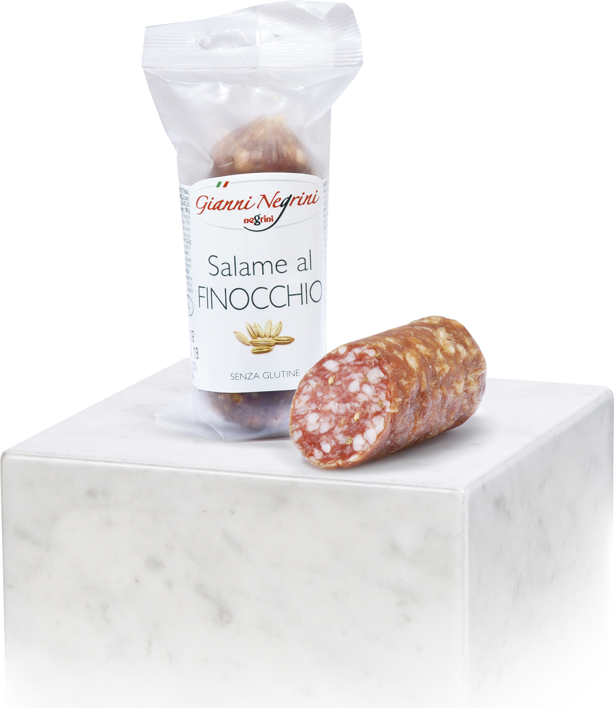 Salami Salame al Finnochio 125g - Gianni Negrini Kiełbasy