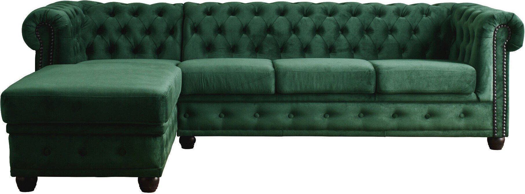 Lisa Design William - chesterfield Ecksofa | Kaufland.de