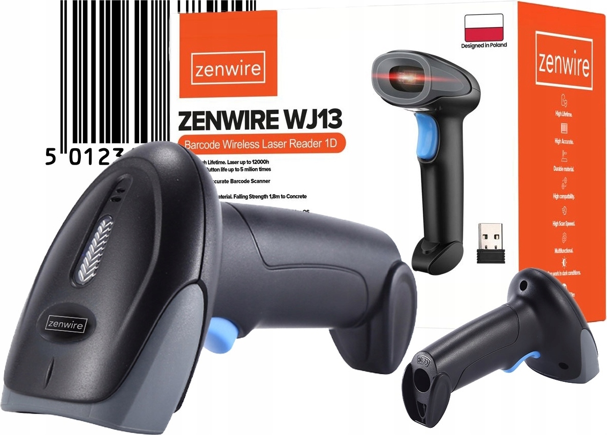 Leser Barcode-Scanner drahtlos WJ13 Barcodescanner