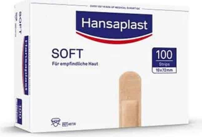 Hansaplast Soft Strips 30x72 mm 100 St | Kaufland.de
