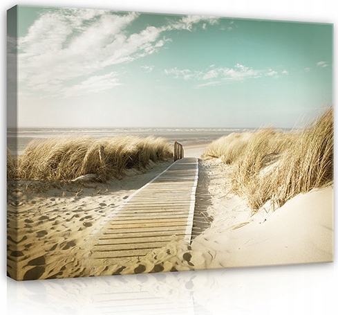 Leinwandbild Meer Strand Landschaft 120x80 cm | Kaufland.de