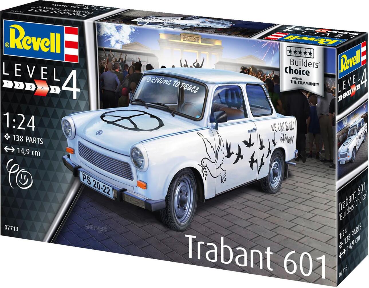 Revell Trabant 601S "Builder's Choice" 1:24