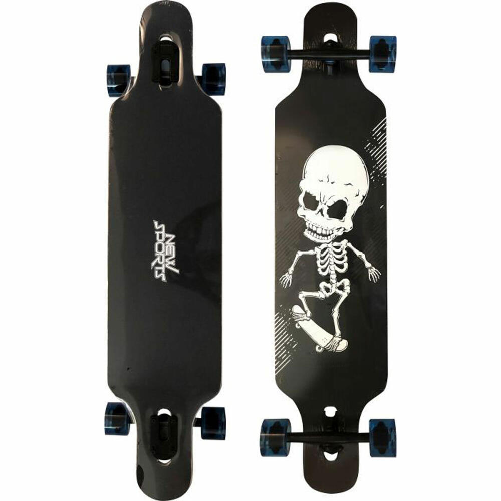 NSP Longboard Skull, L104cm, ABEC9 Longboards
