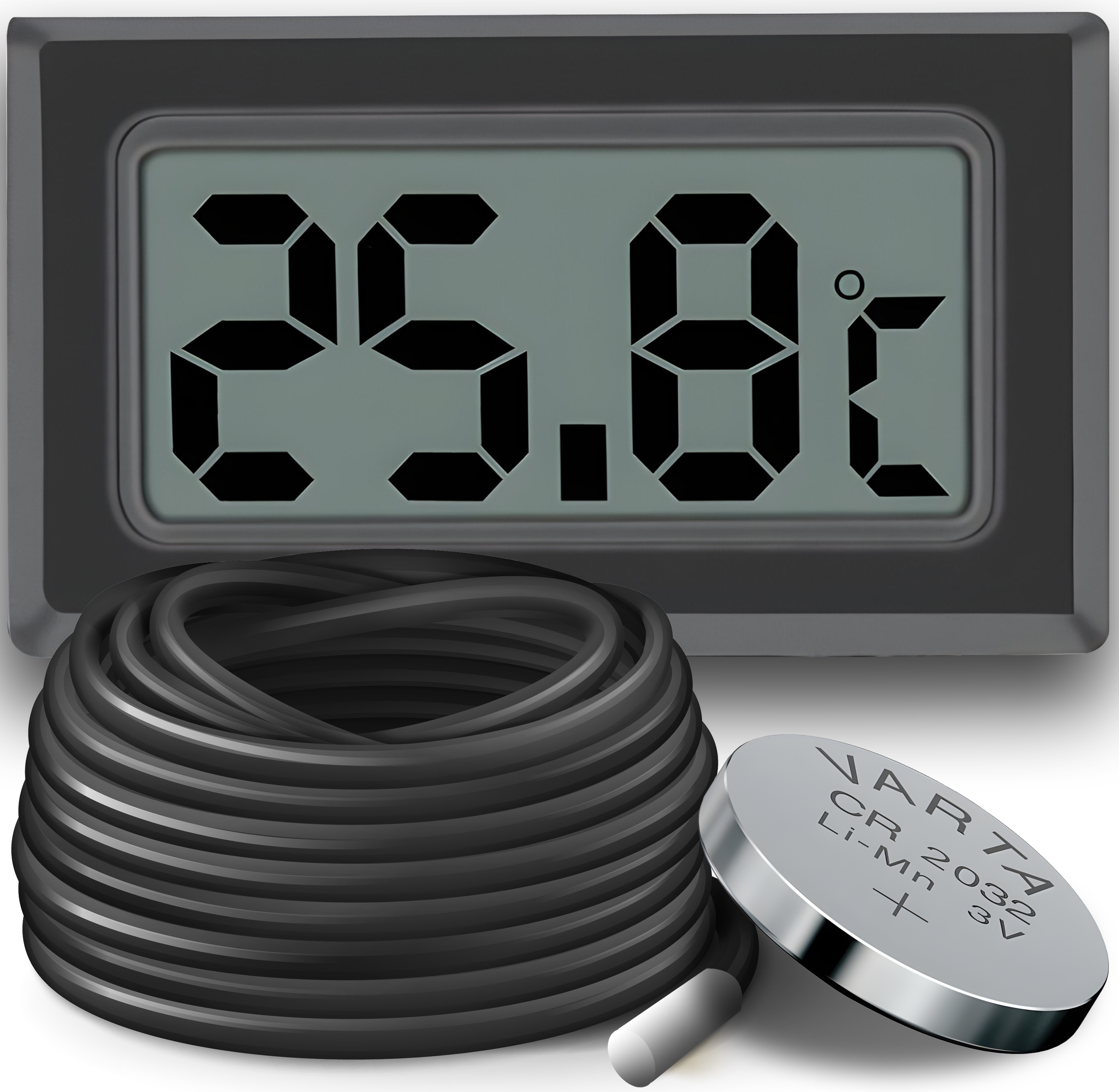 Teploměr s LCD Mini vnitřní teploměr s | Kaufland.cz