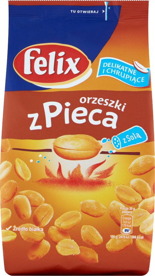 Felix Orzeszki Z Pieca Z Solą 220 G Popcorn