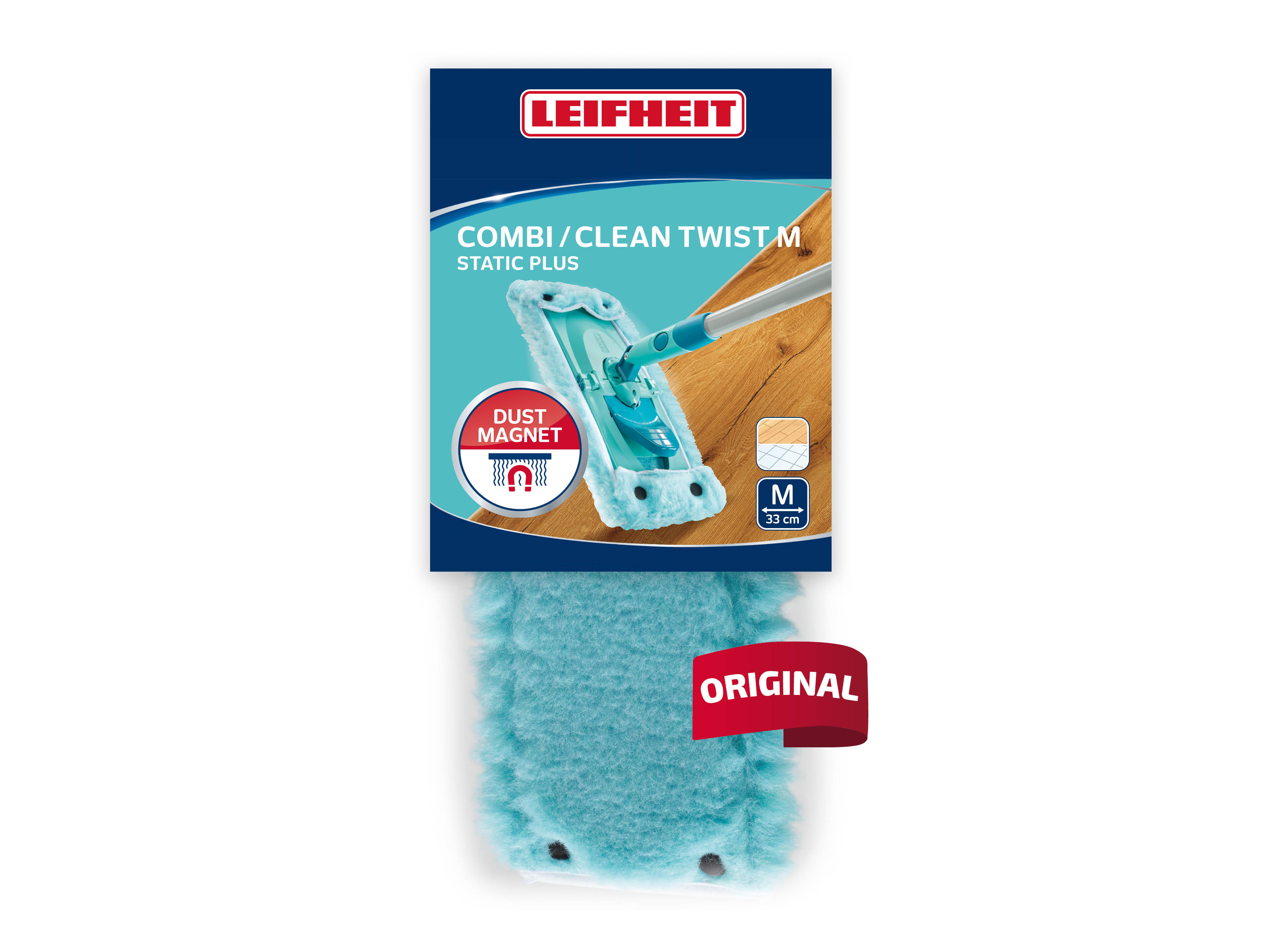 Nakładka na mopa CLEAN TWIST M static plus Mopy do podłogi