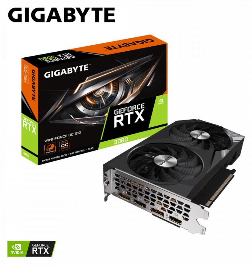 Gigabyte GeForce RTX 3060 WINDFORCE OC 12G (rev. 2.0)