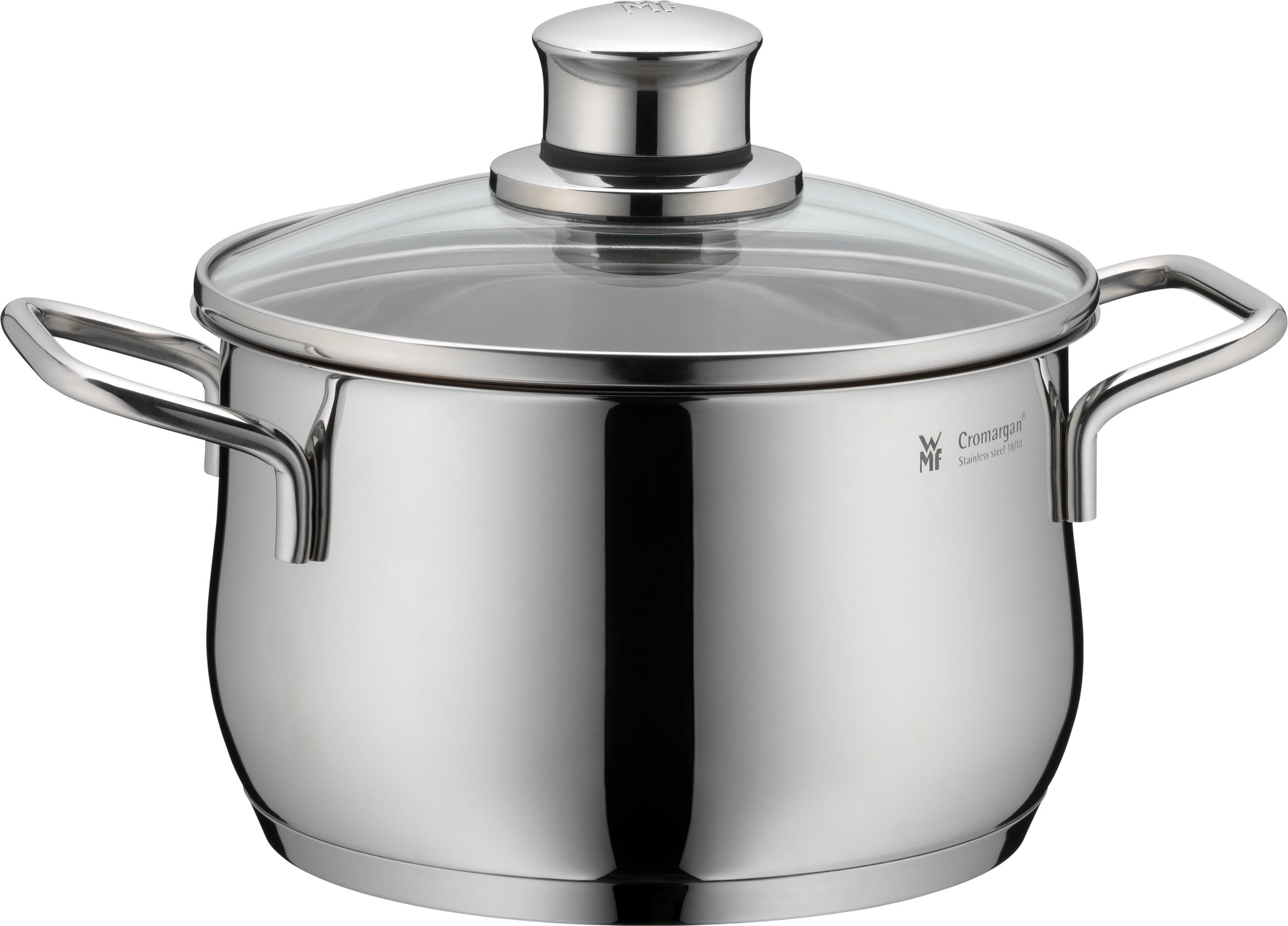 WMF Diadem Plus marmite haute 16cm, couvercle en verre,