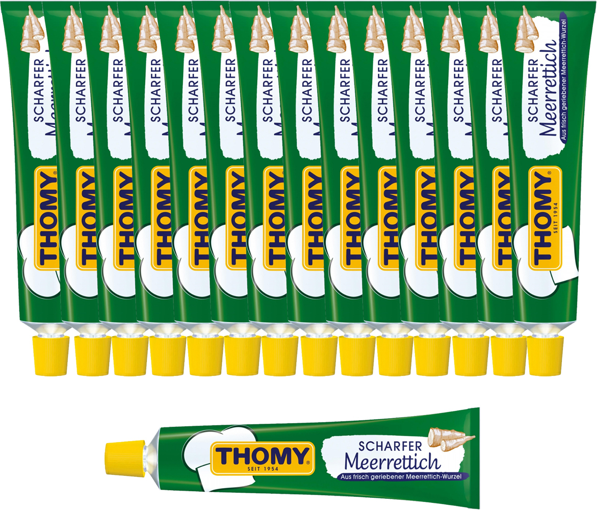 Thomy ostry chrzan kremowy z korzenia chrzanu 85g