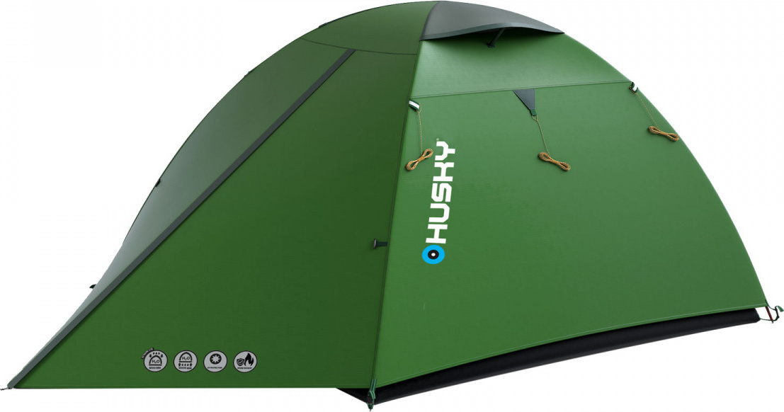 Husky Beast 3 Extreme Light - lehký stan - 3 lůžka - zelený