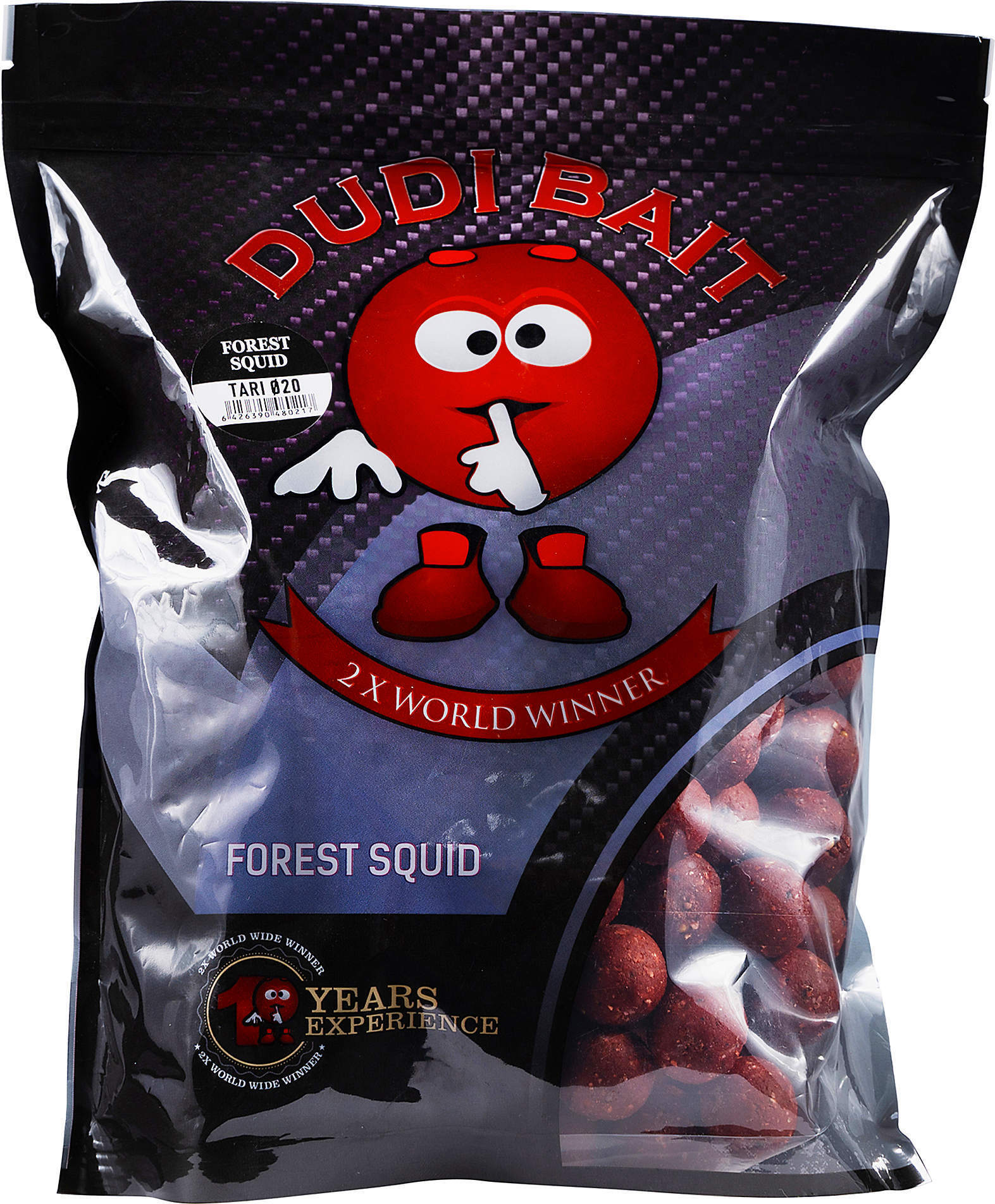 Dudi Bait Forest Squid Tari Slow Working 20mm 1kg návnady