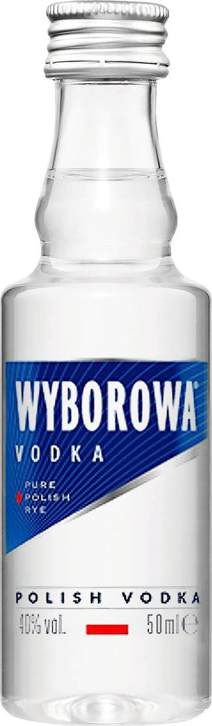 Žitná vodka Wyborowa Polskie ¯yto 50 ml Vodka