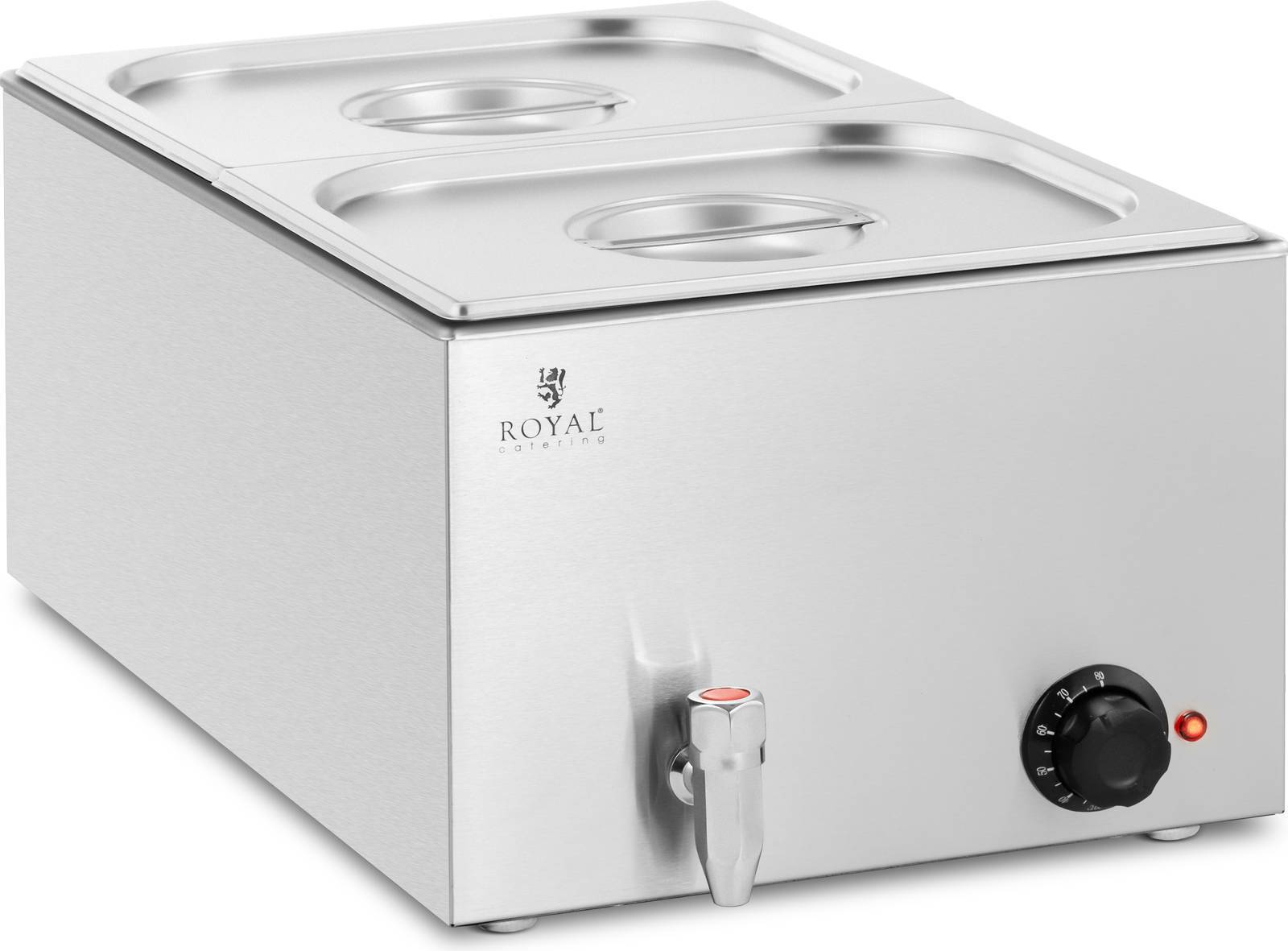 Royal Catering Bain Marie - 600 W - 2 GN 1/2 | Kaufland.de